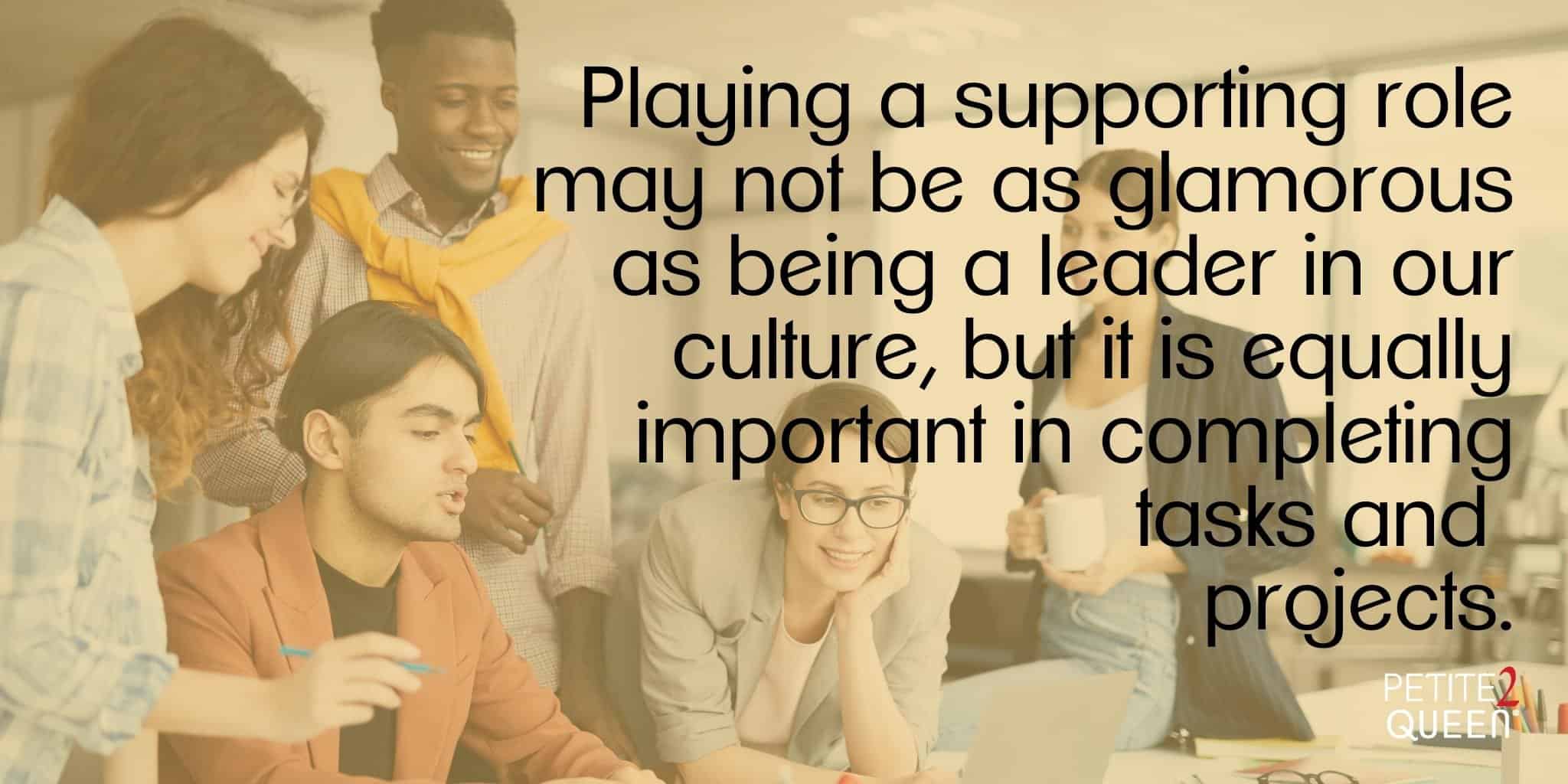 In the Workplace, Supporting Actors Actually Carry the Show